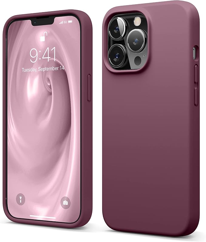 Amazon.com: elago Compatible with iPhone 13 Pro Case, Liquid Silicone ...