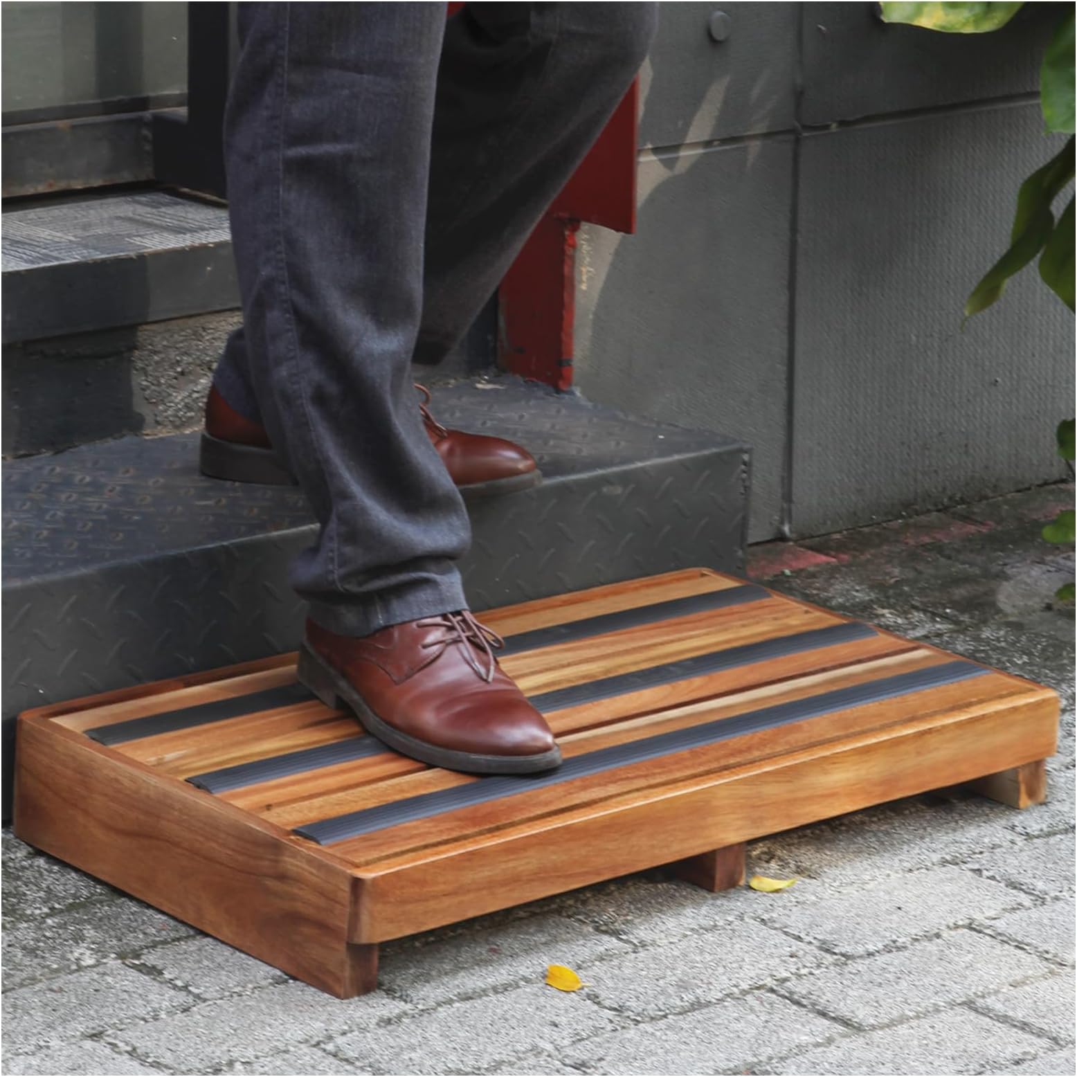 Amazon.com: 3.5"/6" Heightable Wooden Outdoor Step, 100% Heartwood Step ...