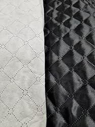 Amazon.com: Polyester Quilted Padded Lining Fabric Black