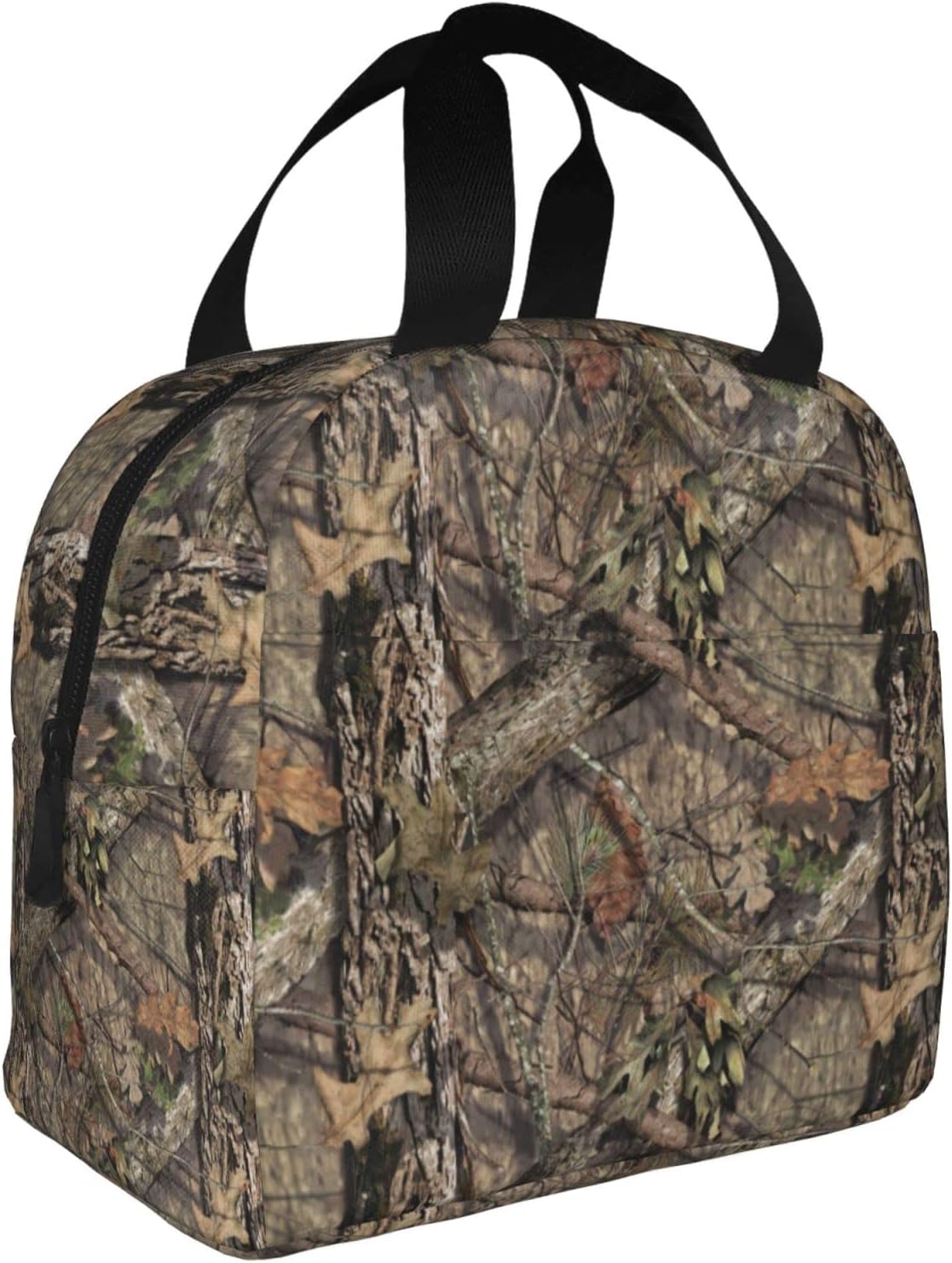 Amazon.com: VOOHDDY Camo Hunting Camouflage Forest Insulated Lunch Bag For Women Men Reusable ...