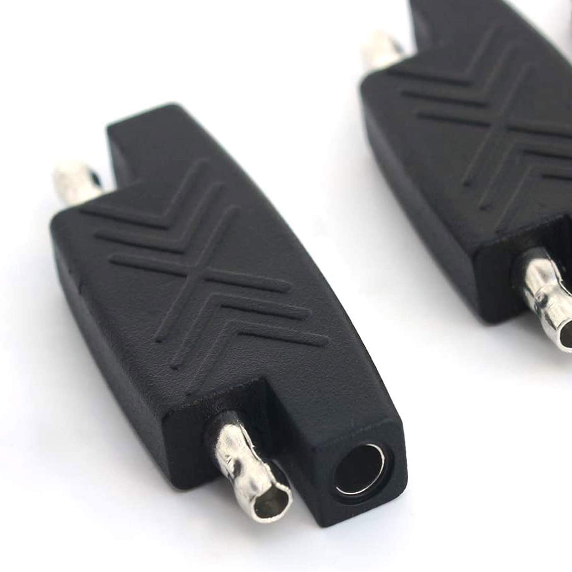 Buy POWISER SAE Polarity Reverse Adapter Connectors,4 Pack SAE to SAE ...