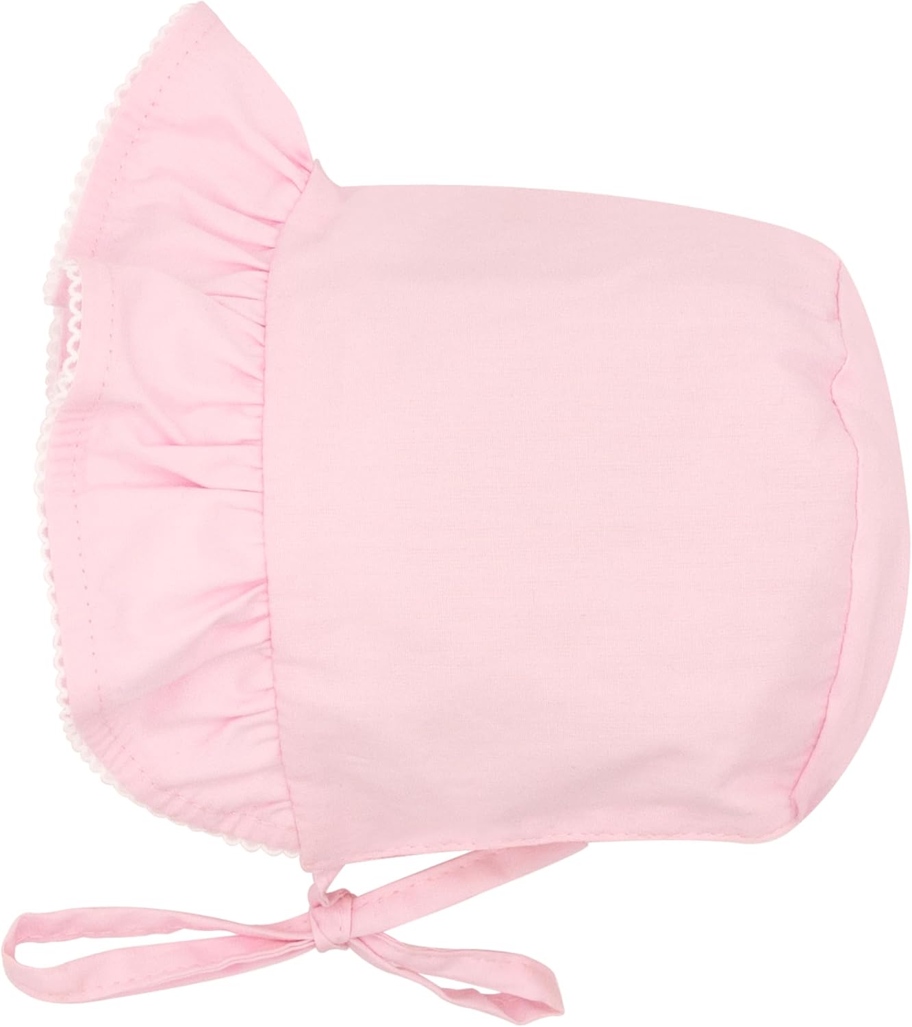 Amazon.com: Wee Ones Premium Newborn Baby Toddler Bonnet Ruffle Sun ...