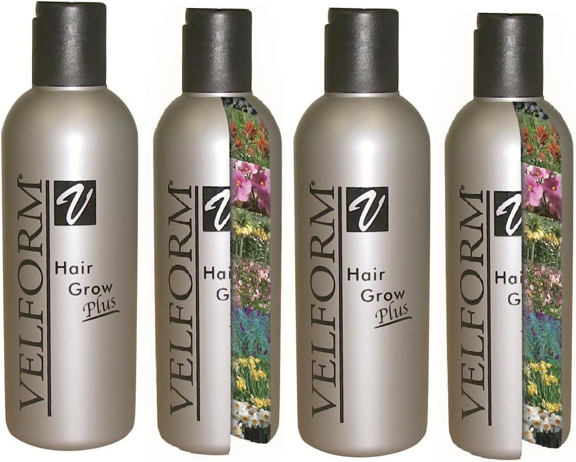 Velform Hair Grow Plus - 4 Bottles : Amazon.co.uk: Beauty