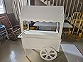 Amazon.com: Vintage Candy Cart Display Stand with Wheels - Decorated ...