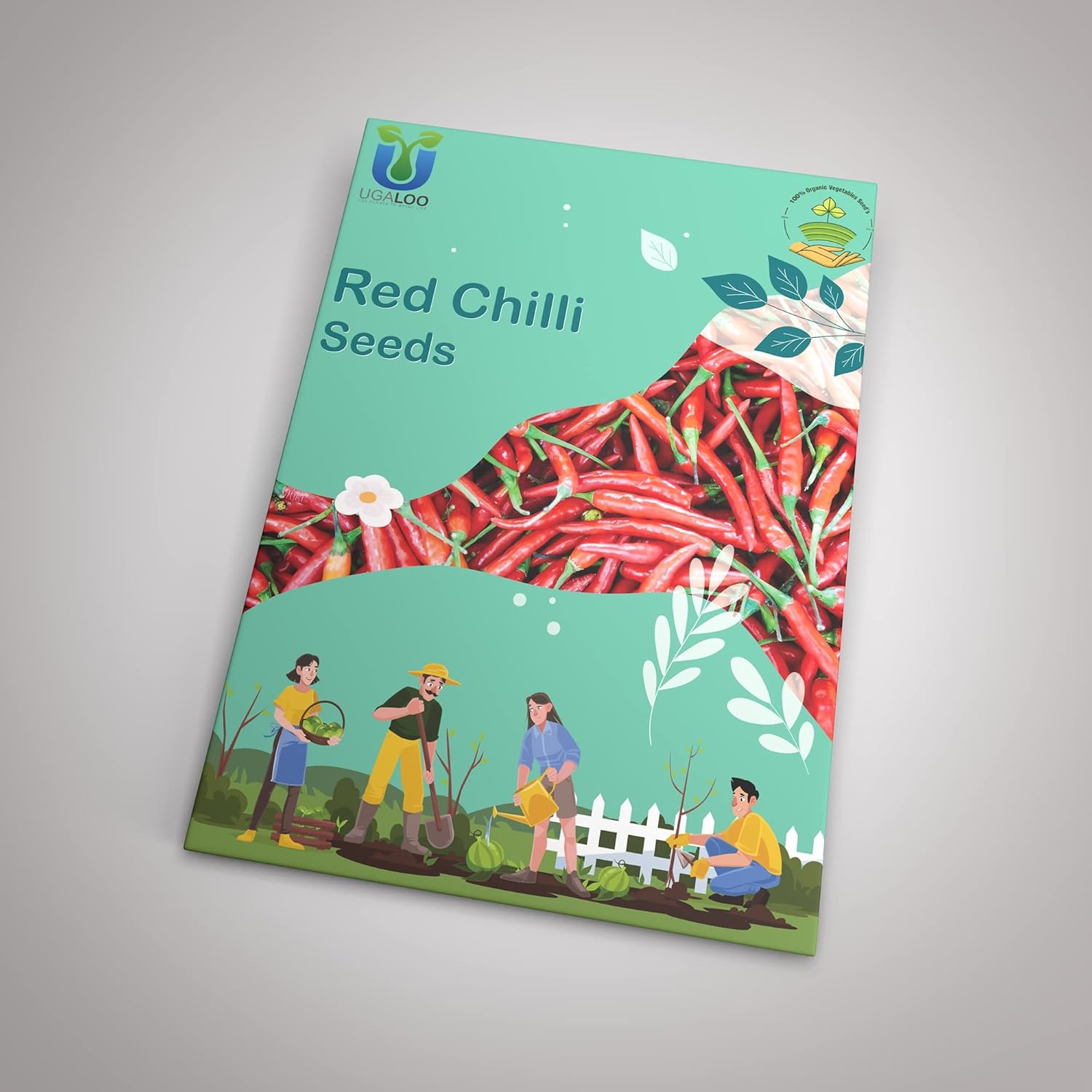 Red Chilli Vegetable Seeds (Red, Pack of 120 Seeds) : Amazon.in: Garden ...