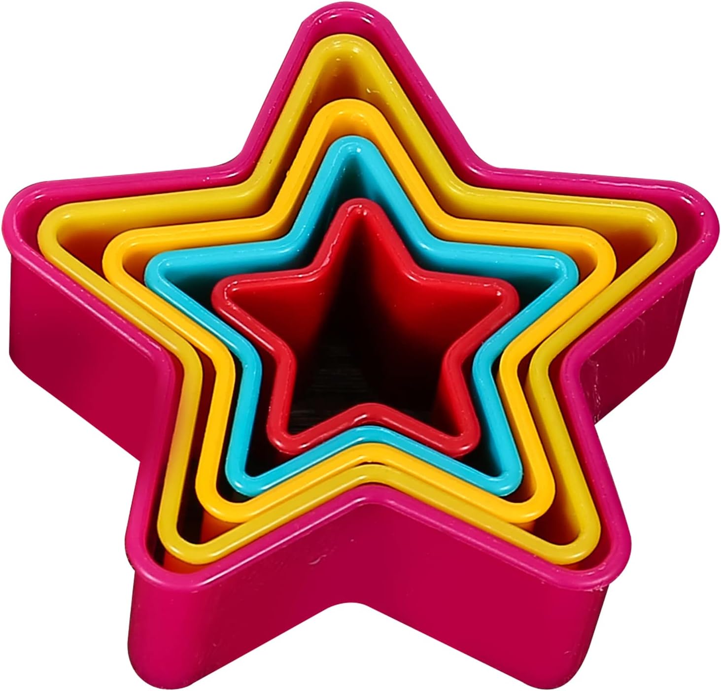 Star Cookie Cutter Set - 3 Piece - Stainless Steel : Amazon.co.uk: Home ...