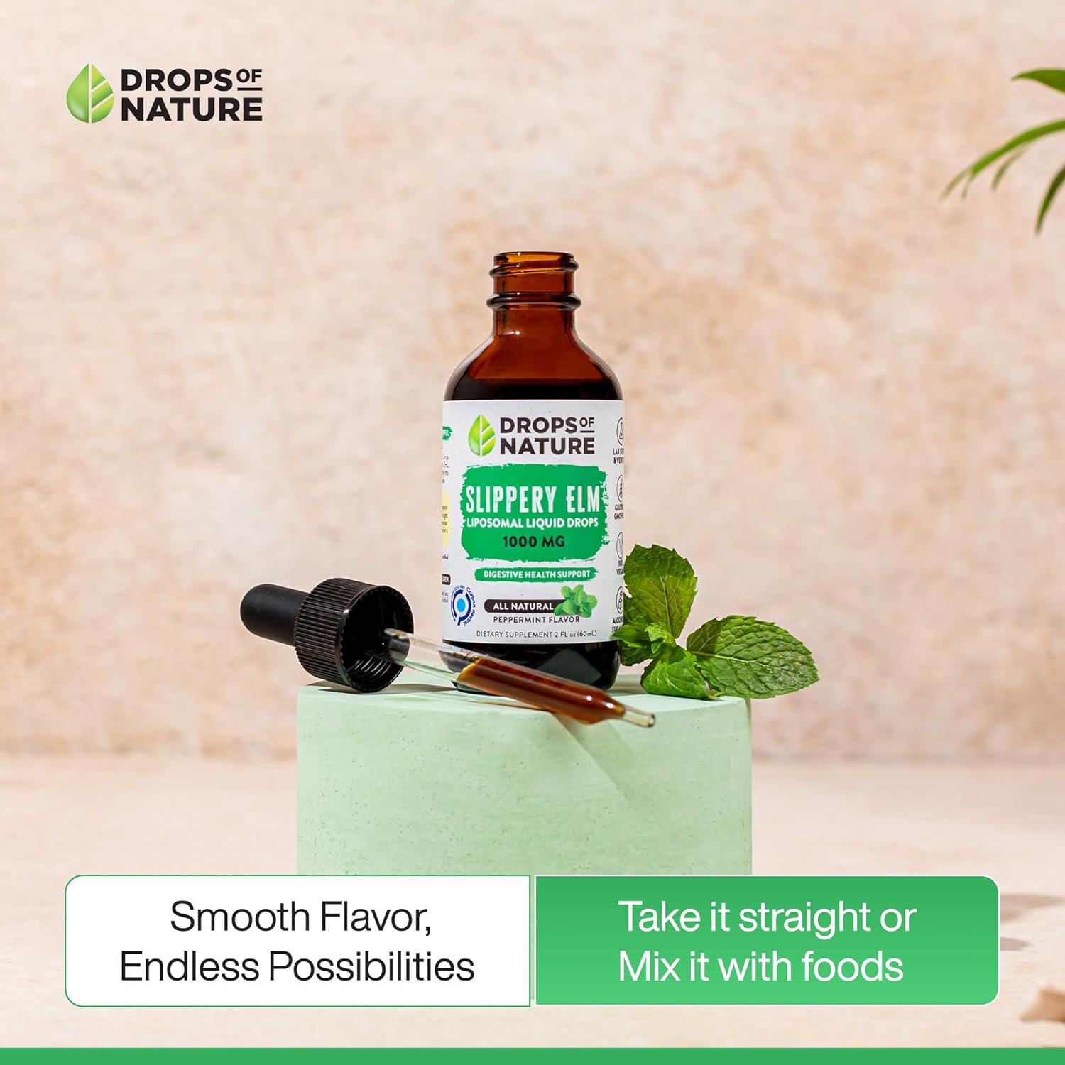 Extracto líquido de olmo resbaladizo Vegano, sin OMG, sin alcohol ...