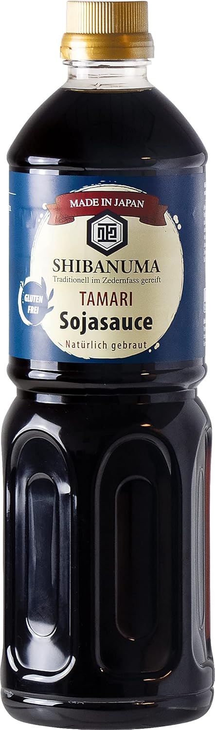 Shibanuma Tamari Sauce - Gluten Free Dark Soy Sauce from Japan - 1 x 1 ...
