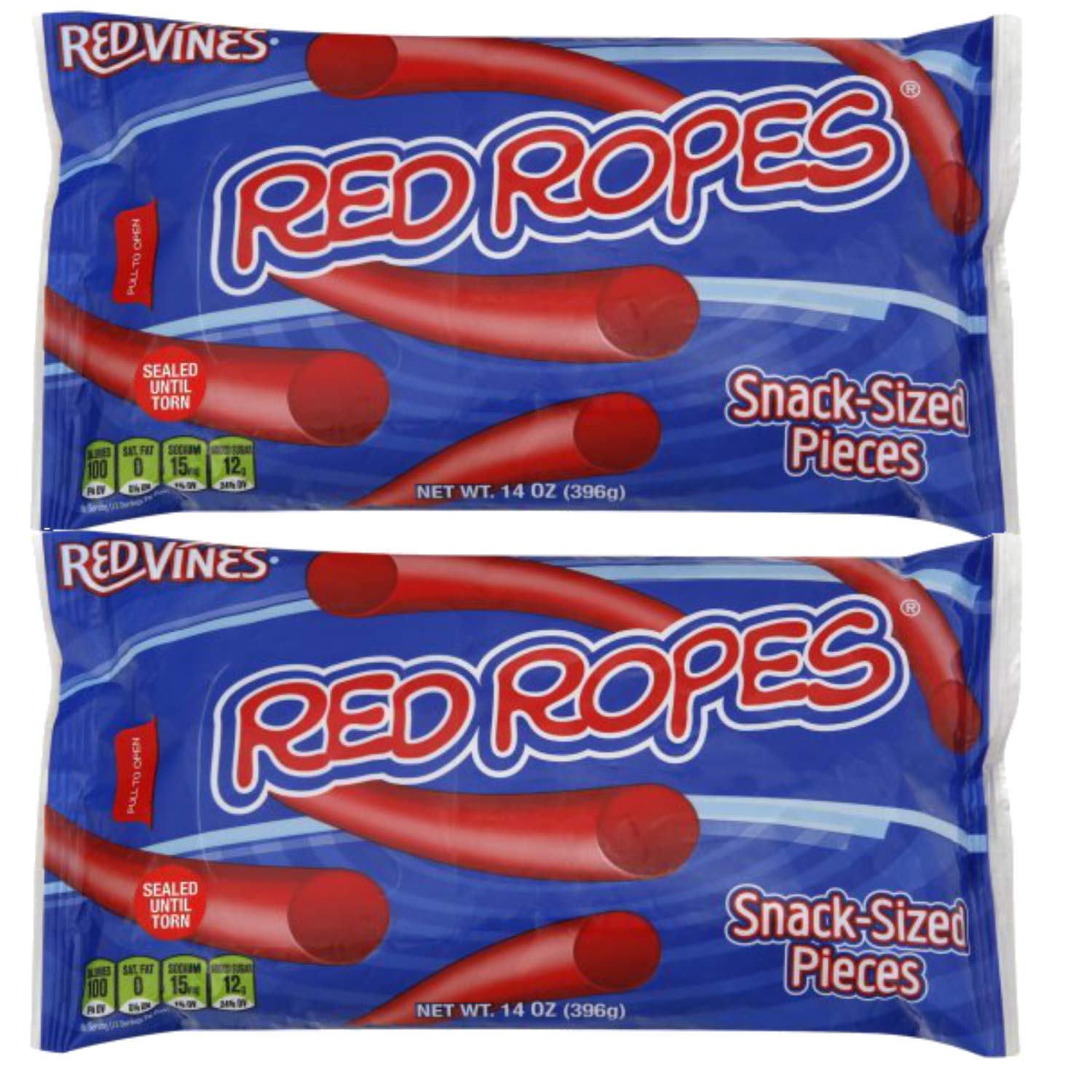 Amazon.com : Red Vines Red Ropes 14 Ounce Bag (2) : Grocery & Gourmet Food