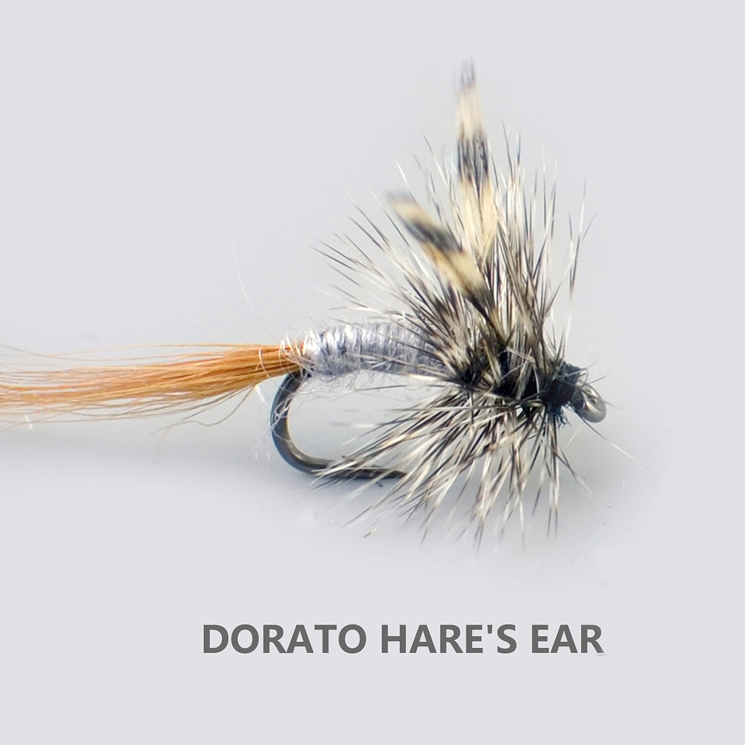 Snapklik.com : Fly Fishing Dry Flies/A Dozen/Caddis Parachute/DORATO ...