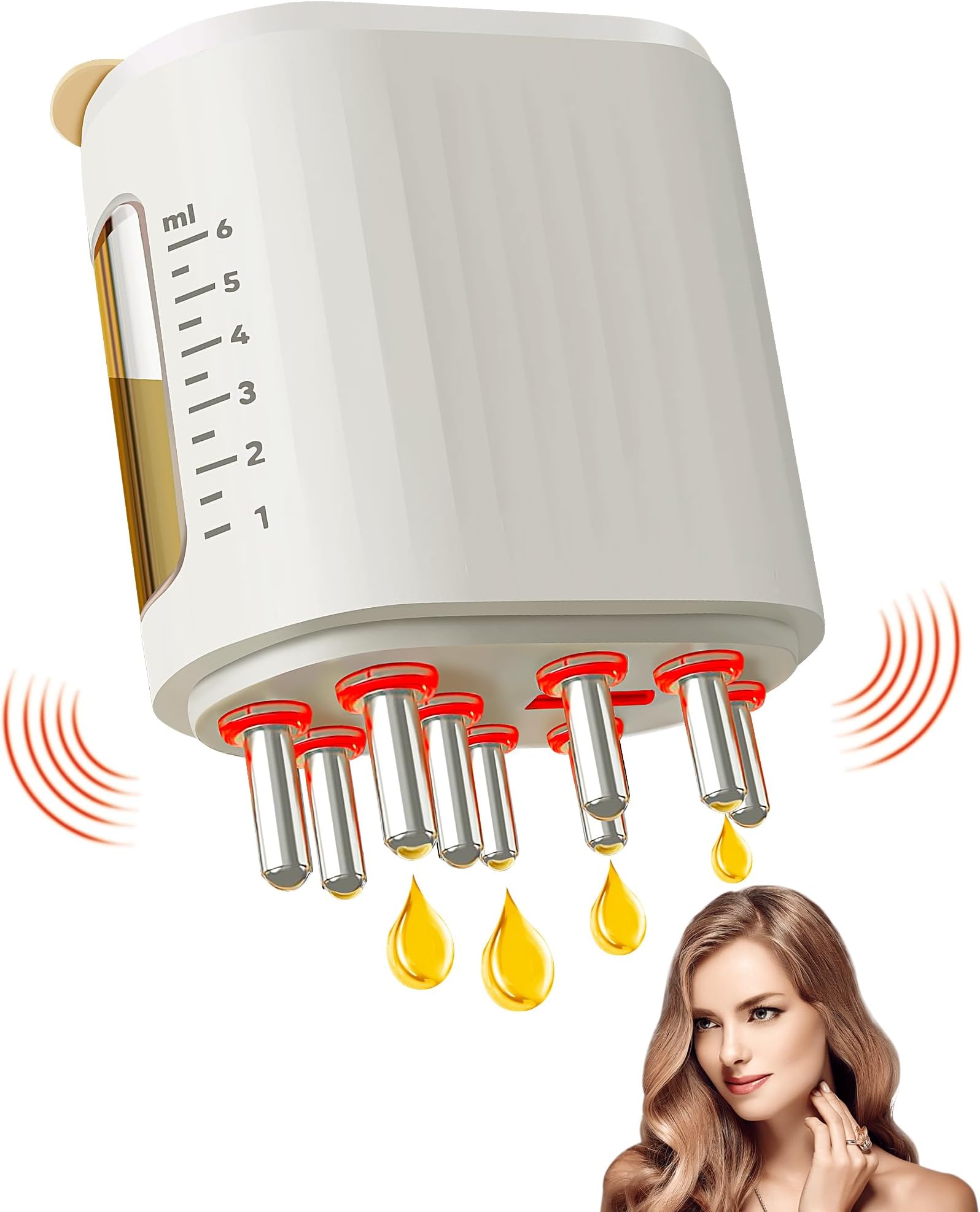 Amazon.com : 2 in 1 Hair Oiling Applicator&Scalp Oil Applicator ...