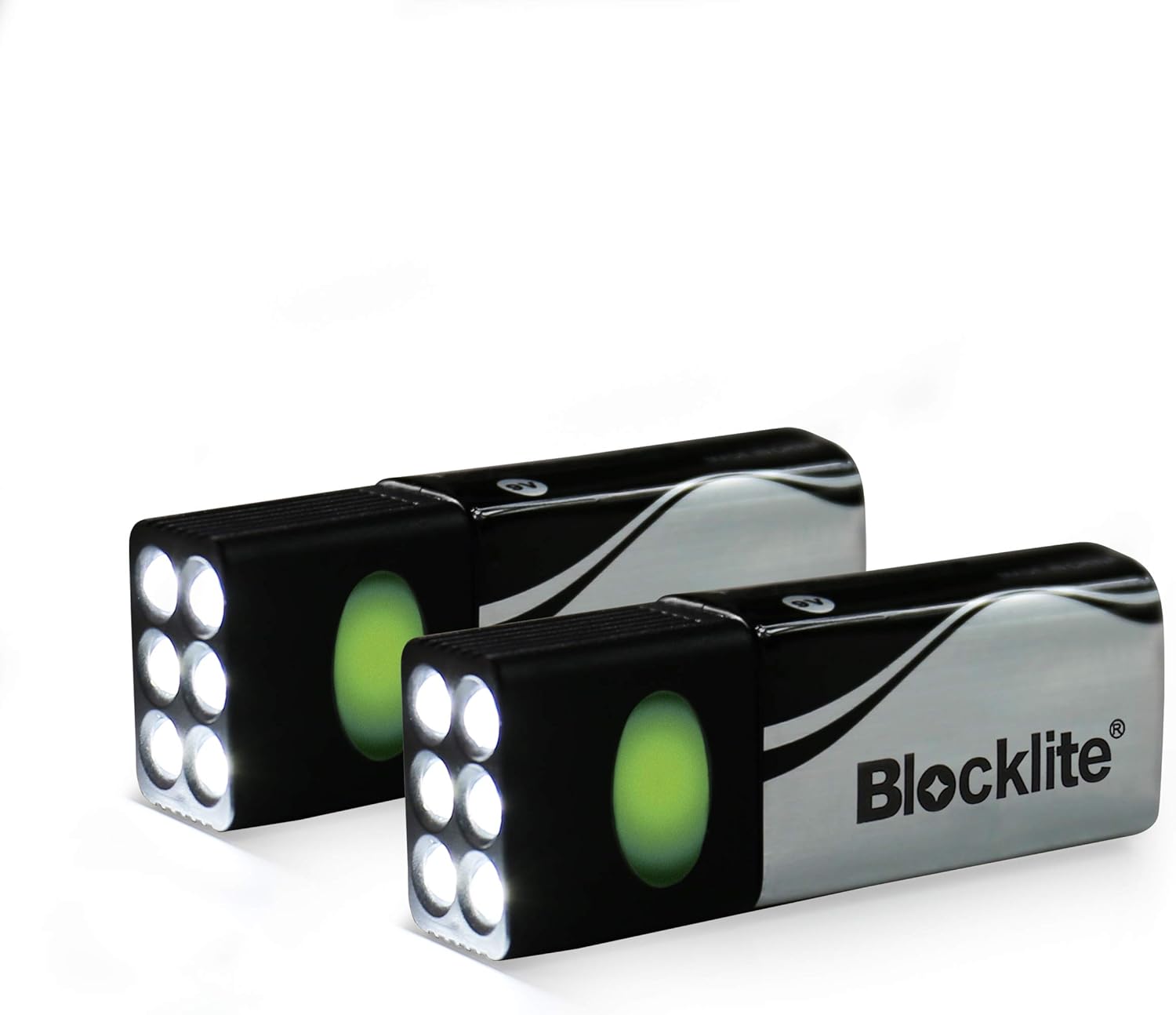 BLOCKLITE Magnetic LED Flashlight 2 Pack, Compact for Easy Storage ...
