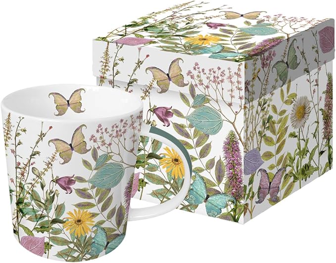 Amazon.com | Paperproducts Design Decorative Bone China Mug Gift Box ...