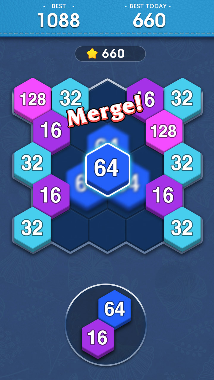 Merge Block-2048 Hexa puzzle - App on Amazon Appstore