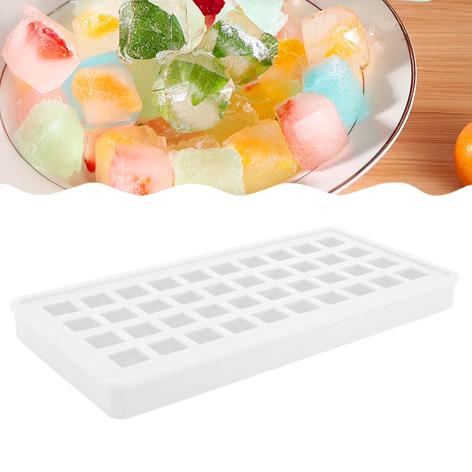 Snapklik.com : Ice Cubes Maker, Ice Cubes Mold Not Deform Recyclable ...