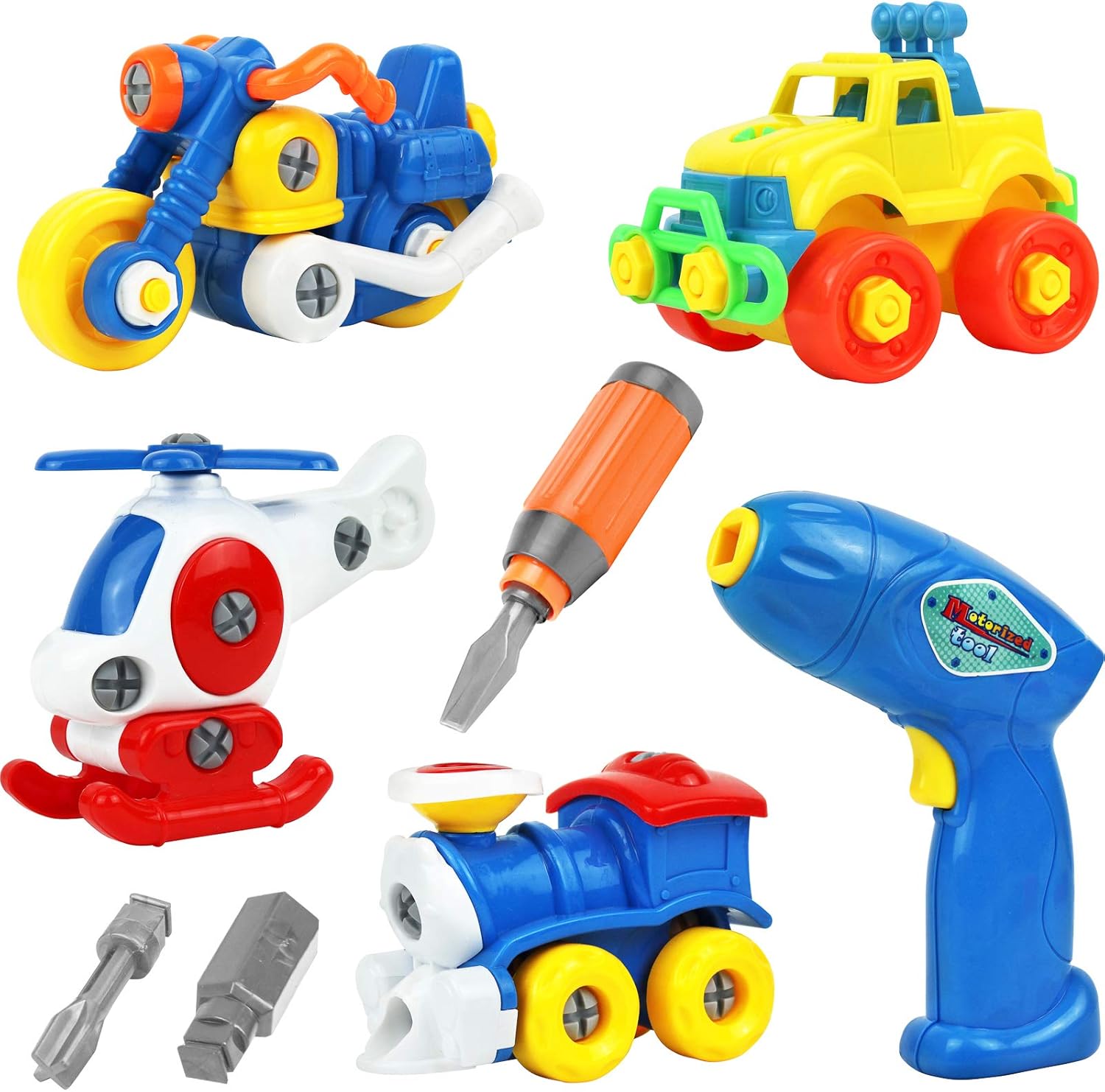 juguetes-desmontables-con-taladro-el-ctrico-y-destornilladores-para