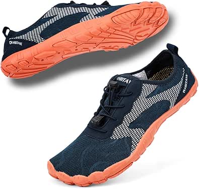 Amazon.com | HIITAVE Men Barefoot Water Shoes Beach Aqua Socks Quick ...