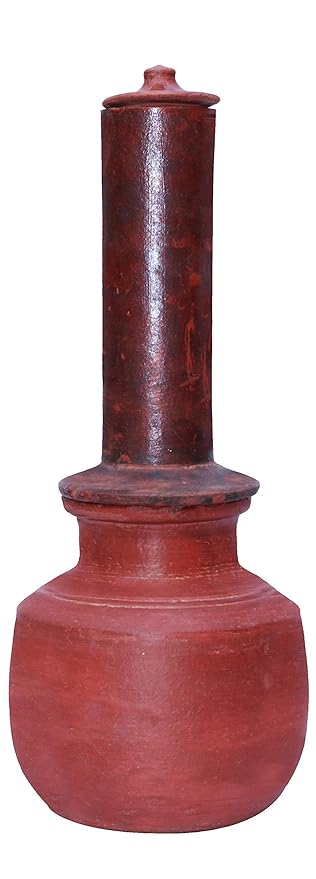 Make Earthen Earthen Puttu Maker/Clay Puttu Kutti (Red) : Amazon.in ...