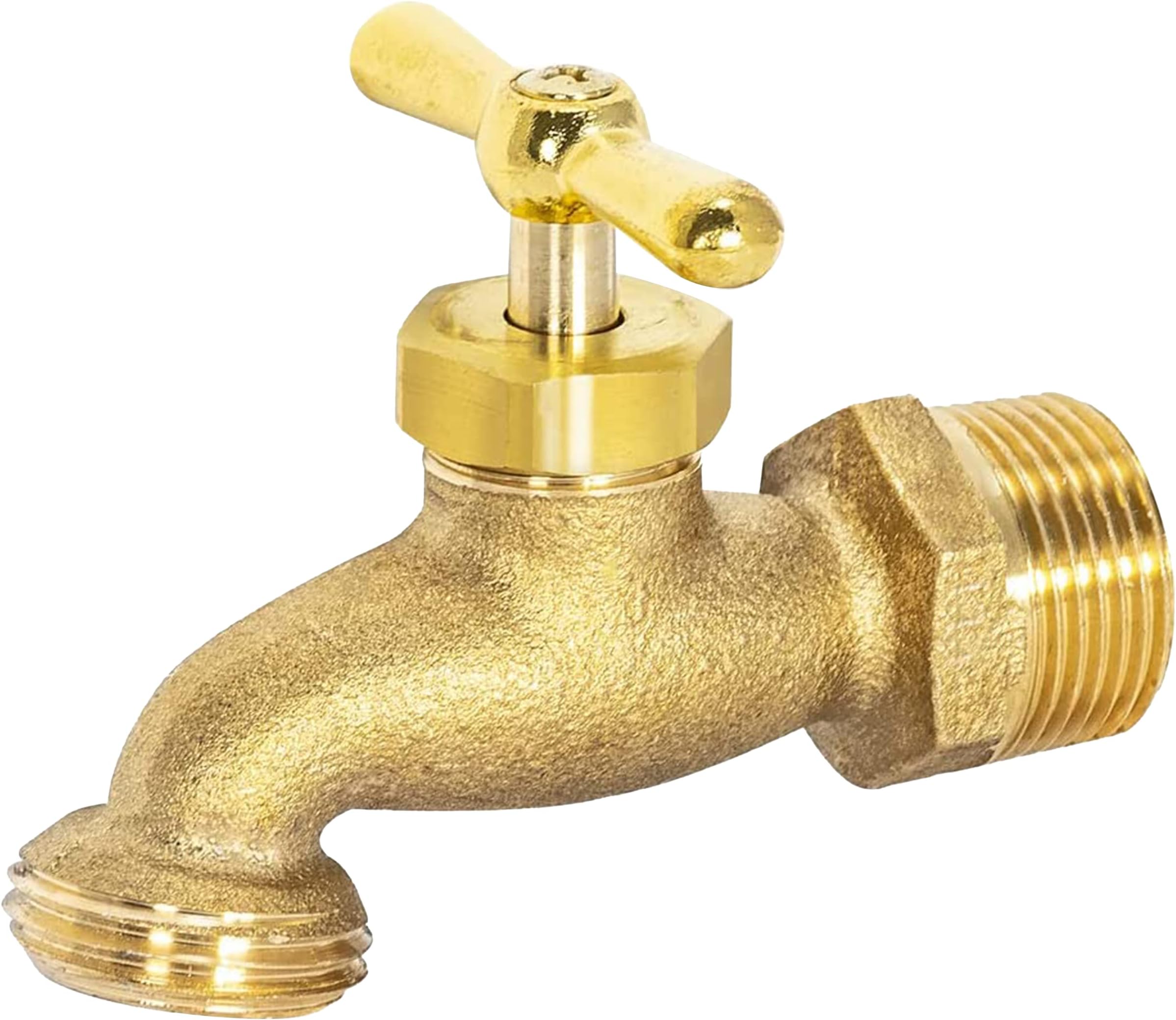 Amazon.com: Homewerks VHBSTDC3B Hose Bibb, 0.5-Inch, Brass