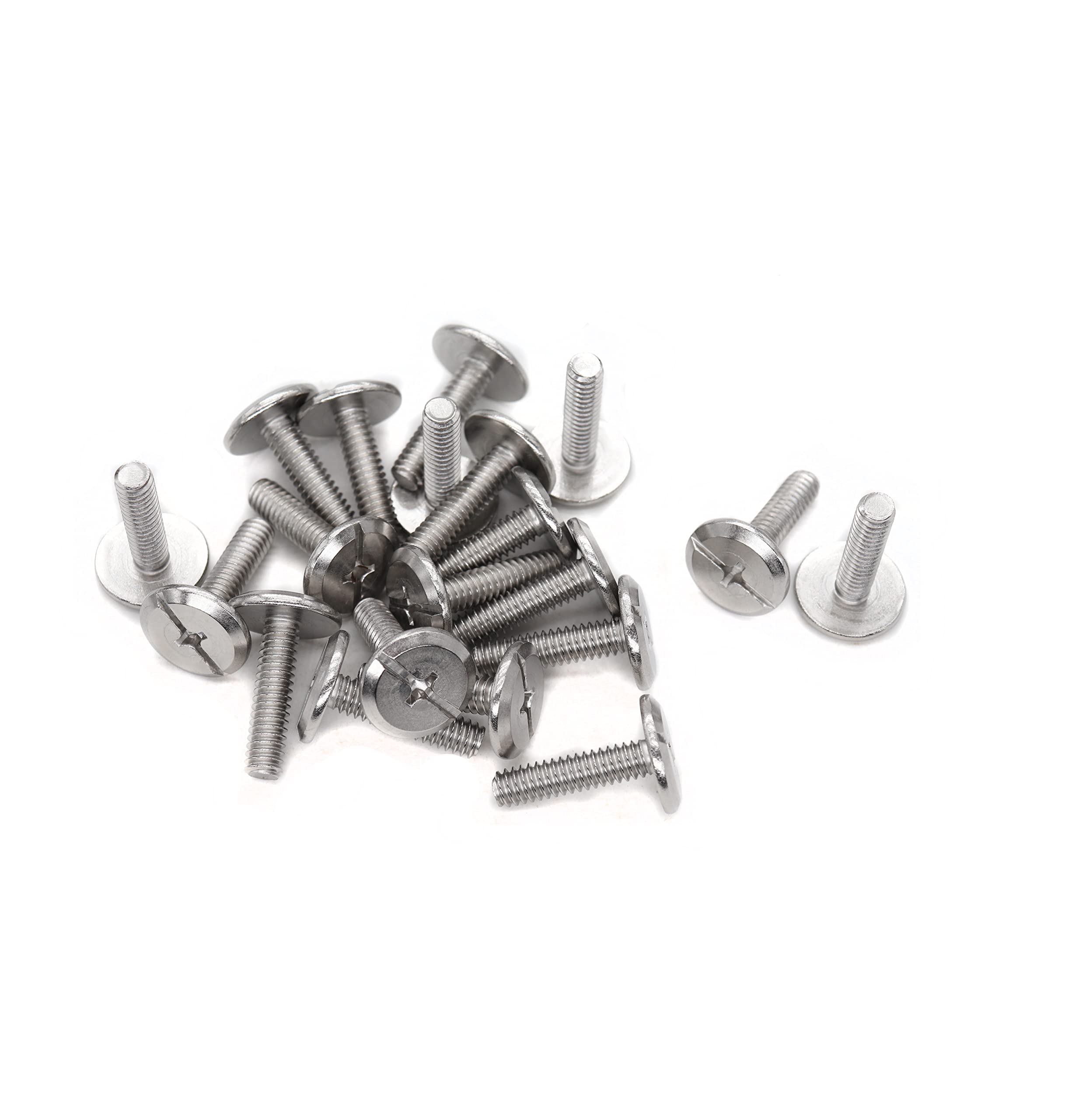 Snapklik.com : cSeao 100-Pack 1/4-20 X 1-1/2 Inches Hurricane Bolts