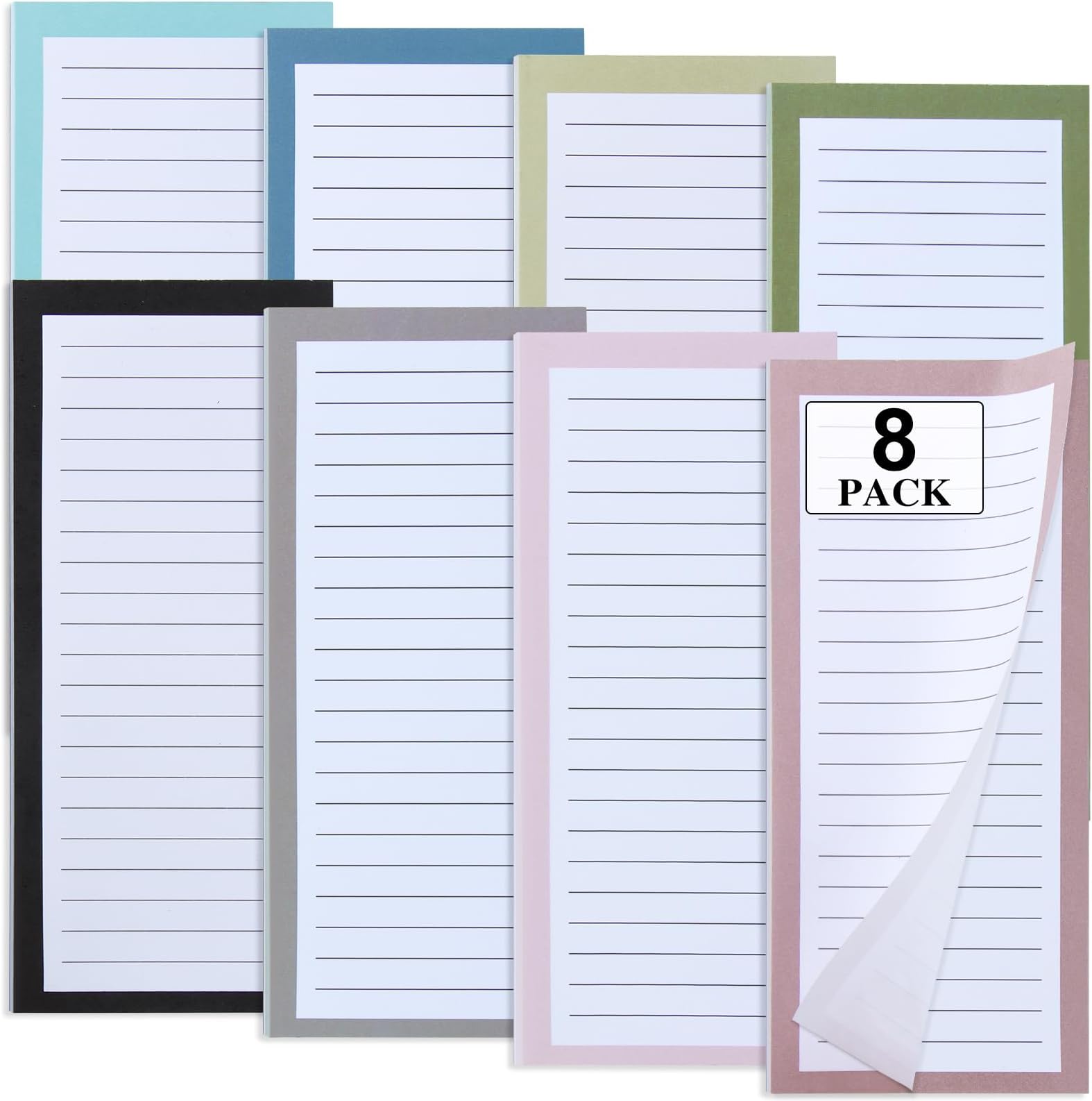 Amazon.com : Grocery List Magnet Pad for Fridge, 6-Pack Magnetic Note ...