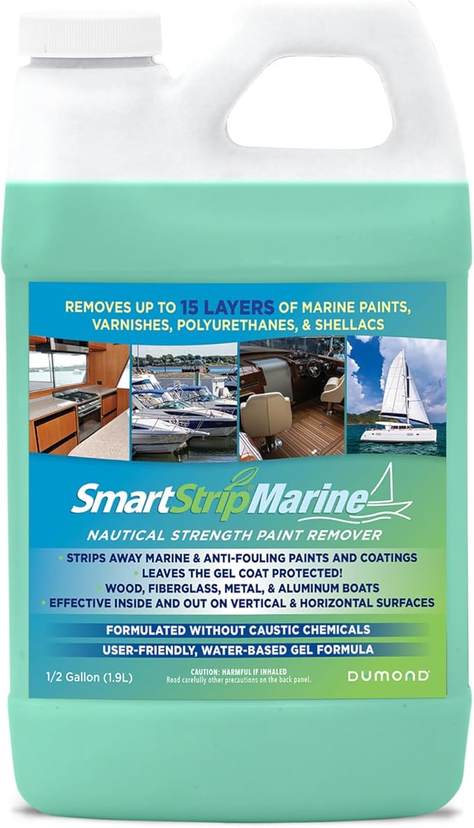 Dumond Smart Strip Marine Paint Remover, for Wood, Fiberglass, Metal ...