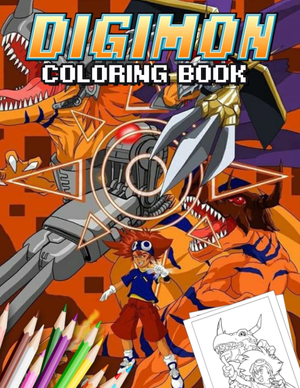 Digimon Coloring Book High Quality Digimon Colouring Book For Kids ...