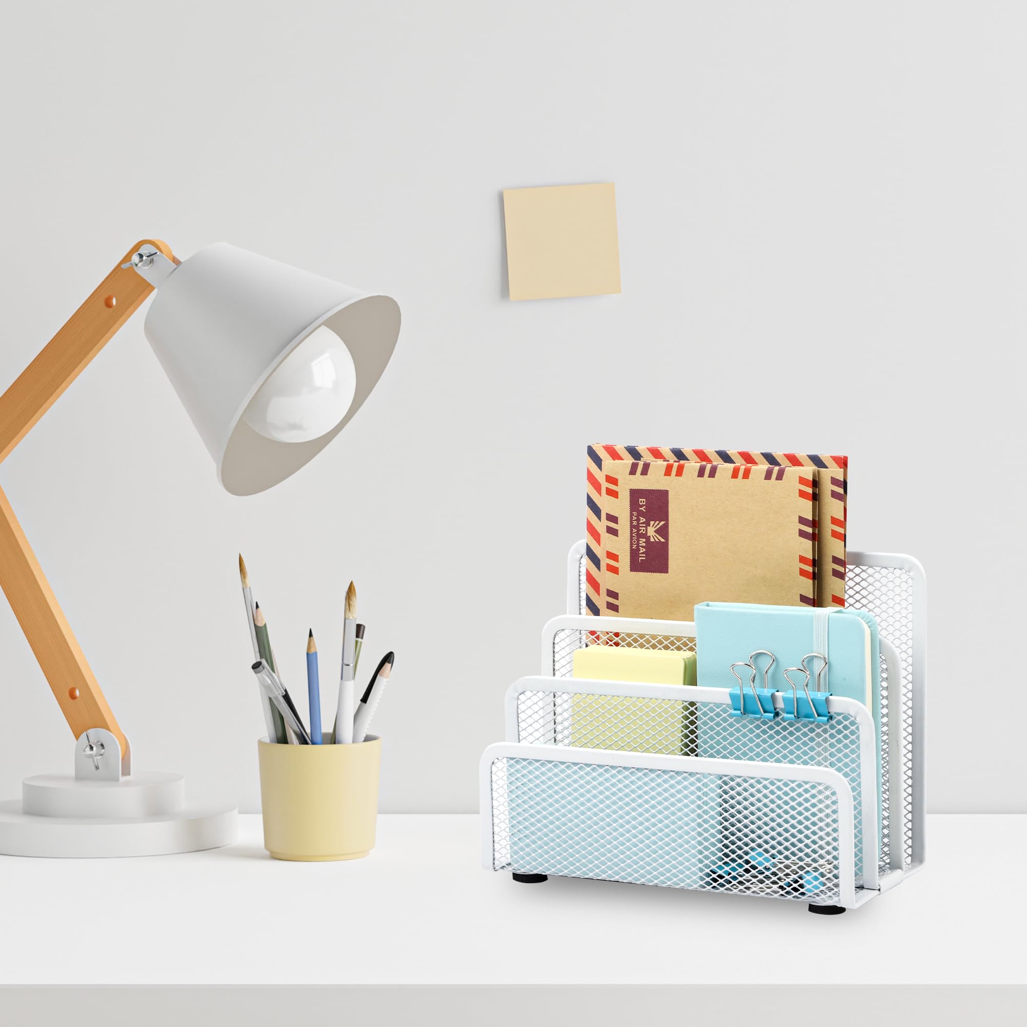 Snapklik.com : EASEPRES Desk Mail Organizer, Office Small Desktop Metal ...