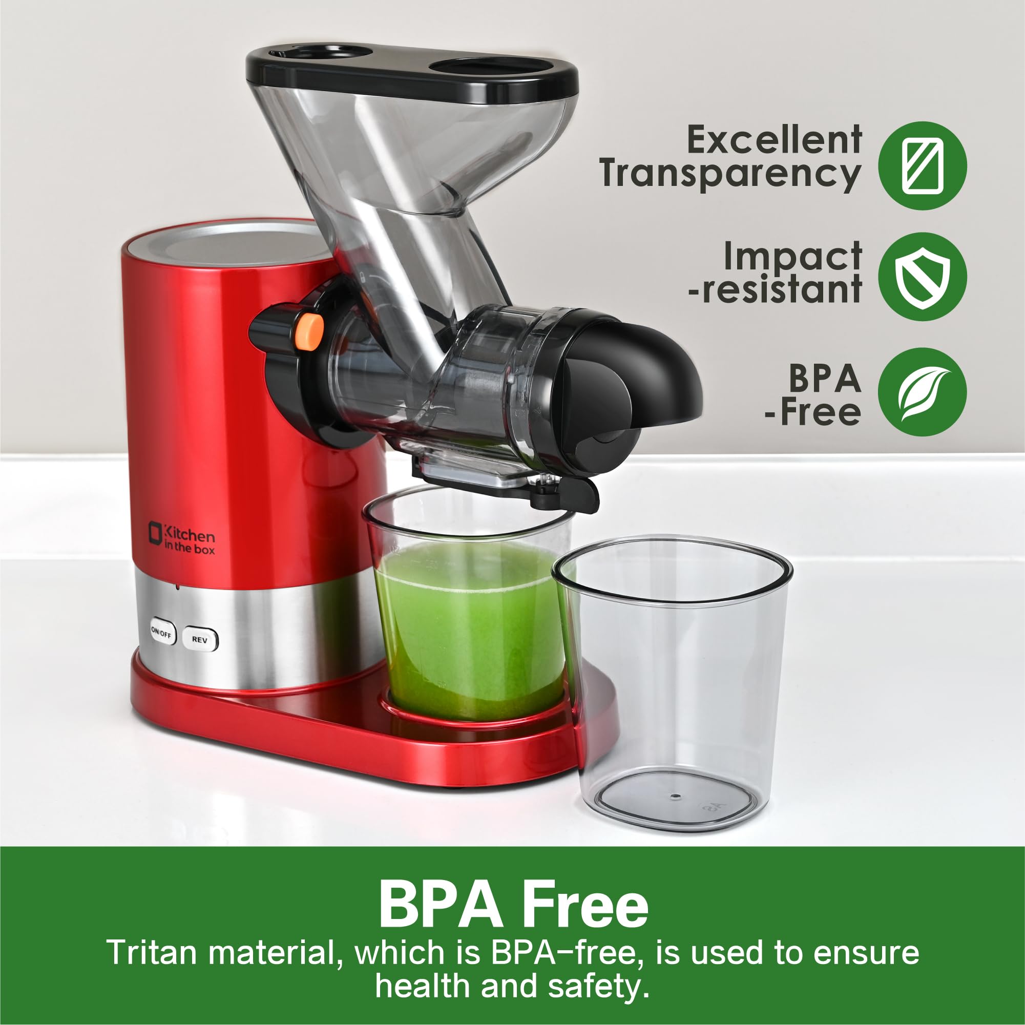 Snapklik.com : Kitchen In The Box Juicer Machines, Small Cold Press ...