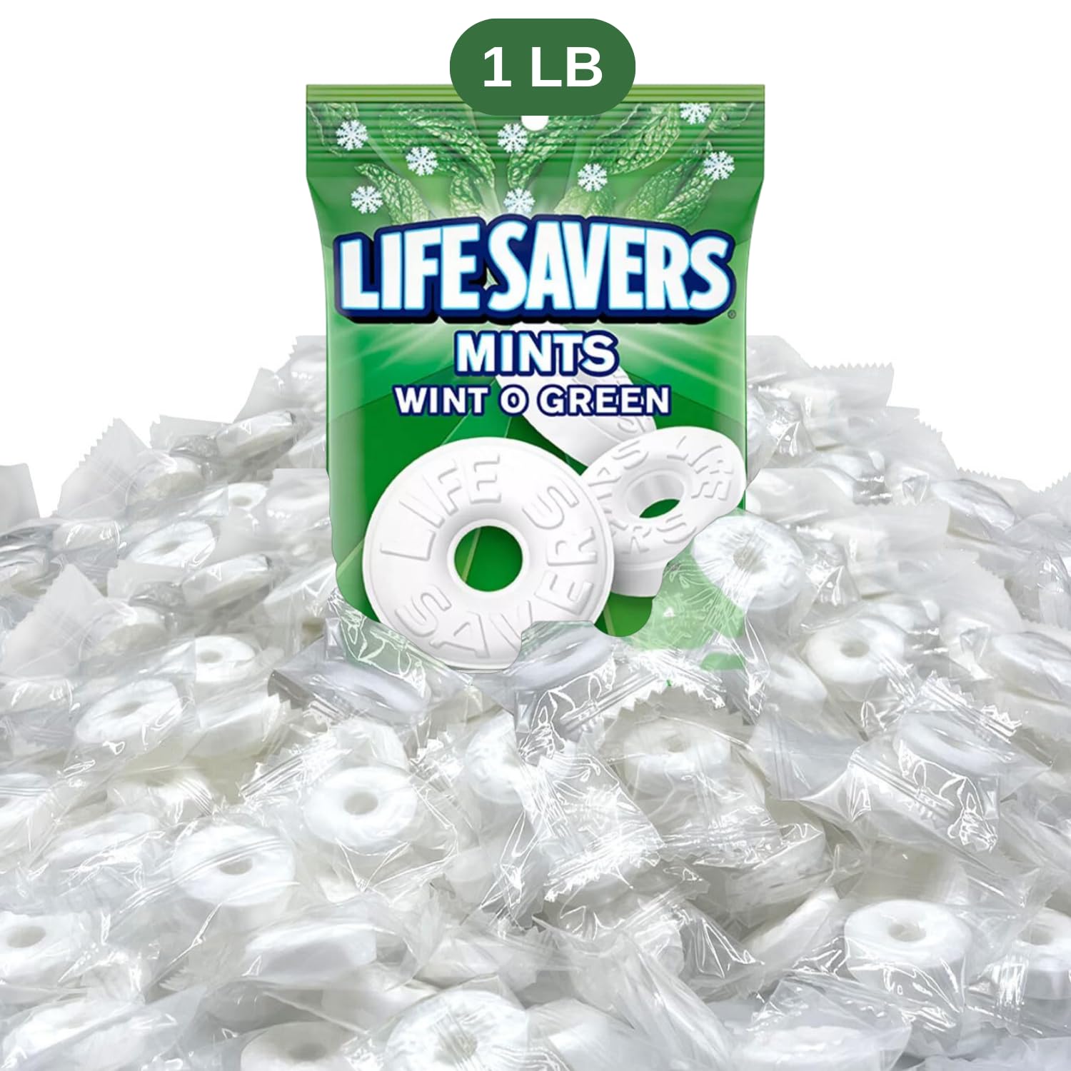 Amazon.com : Life Savers Hard Candy Mints Individually Wrapped - 1 ...