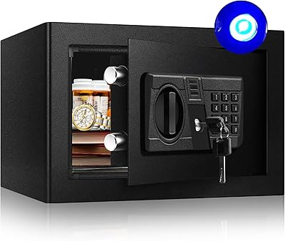 RPNB Deluxe Safe and Lock Box, Money Box, Digital Keypad Safe Box ...