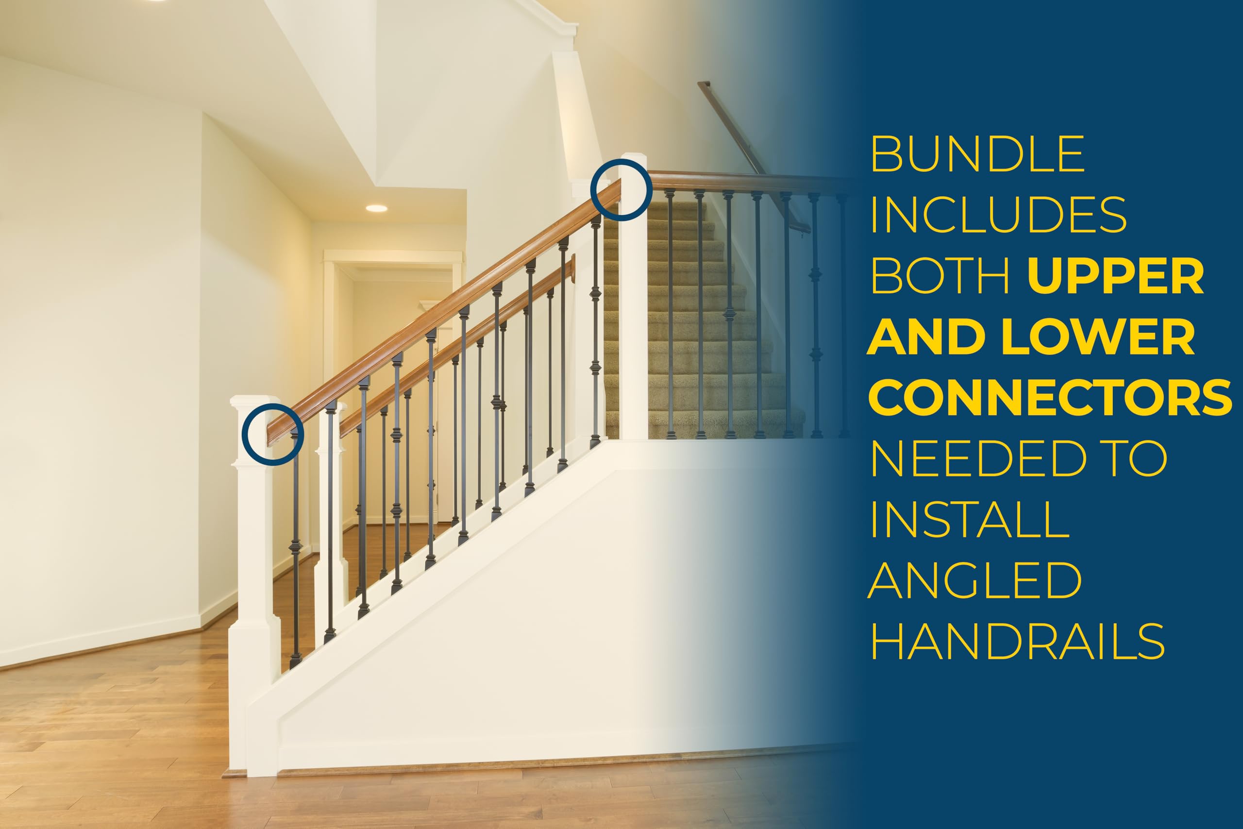 Snapklik.com : Zipbolt 11.560 Angled Railbolt Angled Staircase Handrail ...