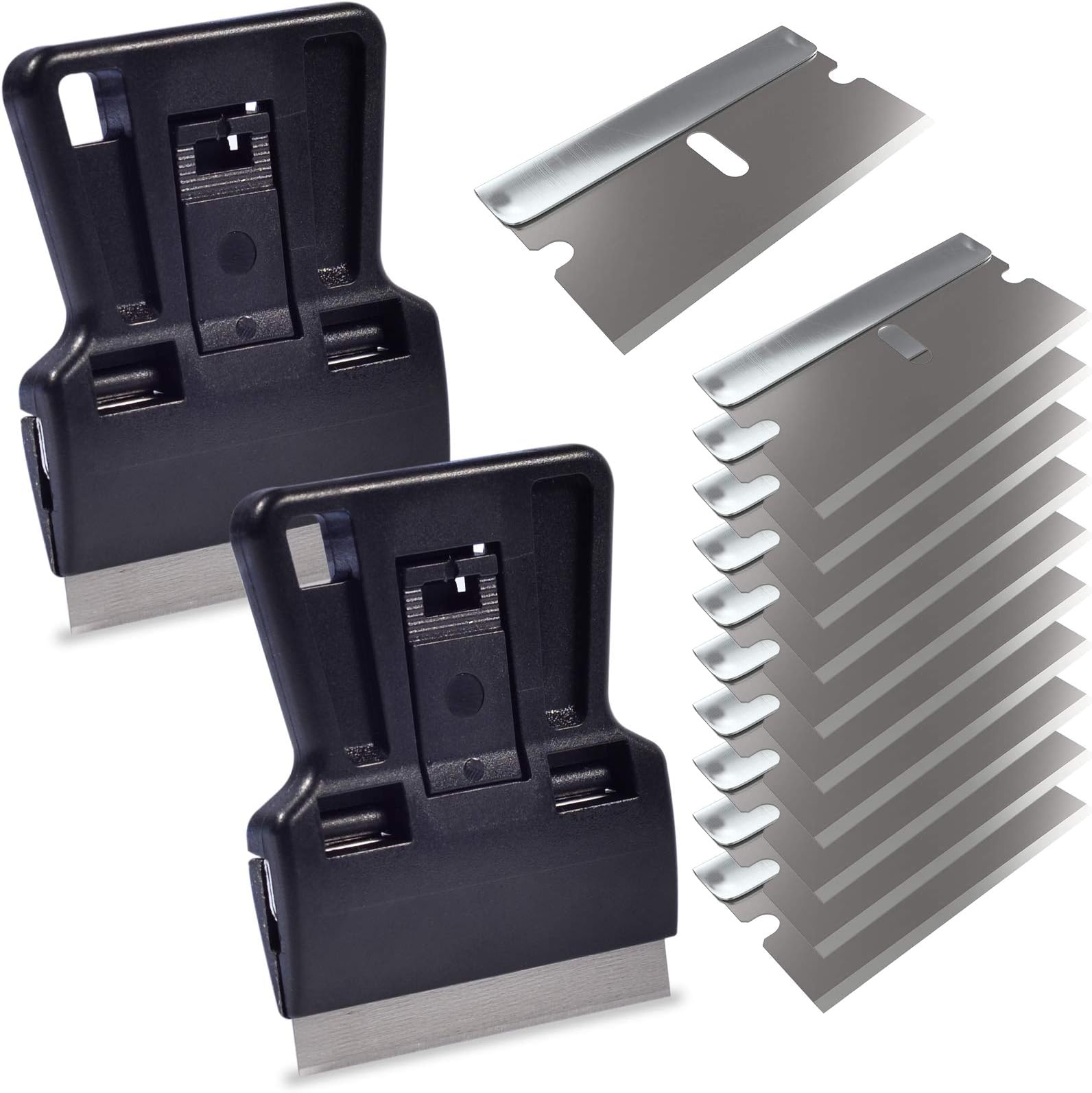 Amazon.com: Mini Scrapers With Metal Blade Carded 2 Pack U.S. Made ...