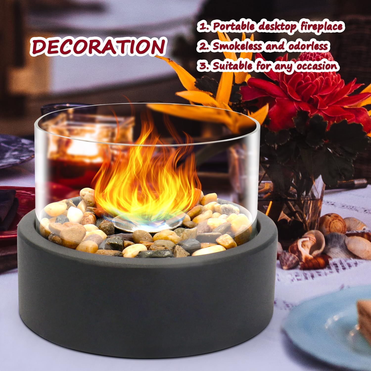 Fire Pit Table Top Ideas