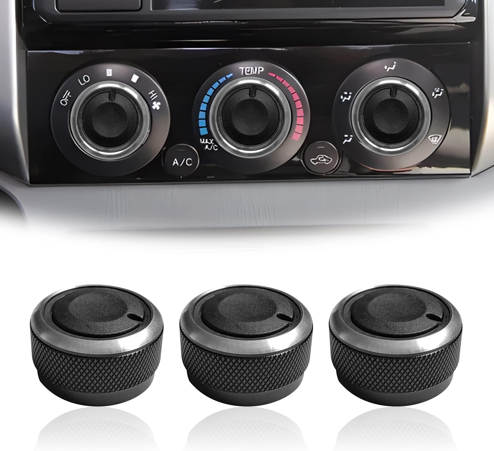 Amazon.com: Frienda 6 Pieces Knob for Heater Air Conditioning Button Ac ...