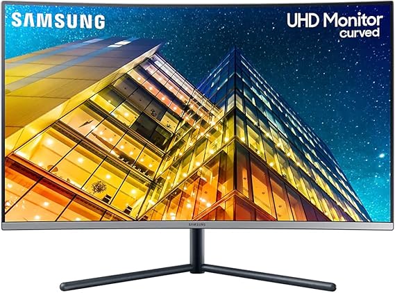 Samsung 28 Inch UR550 UHD 4K Monitor (3840x2160), 60Hz, 4ms, VESA HDR10 ...