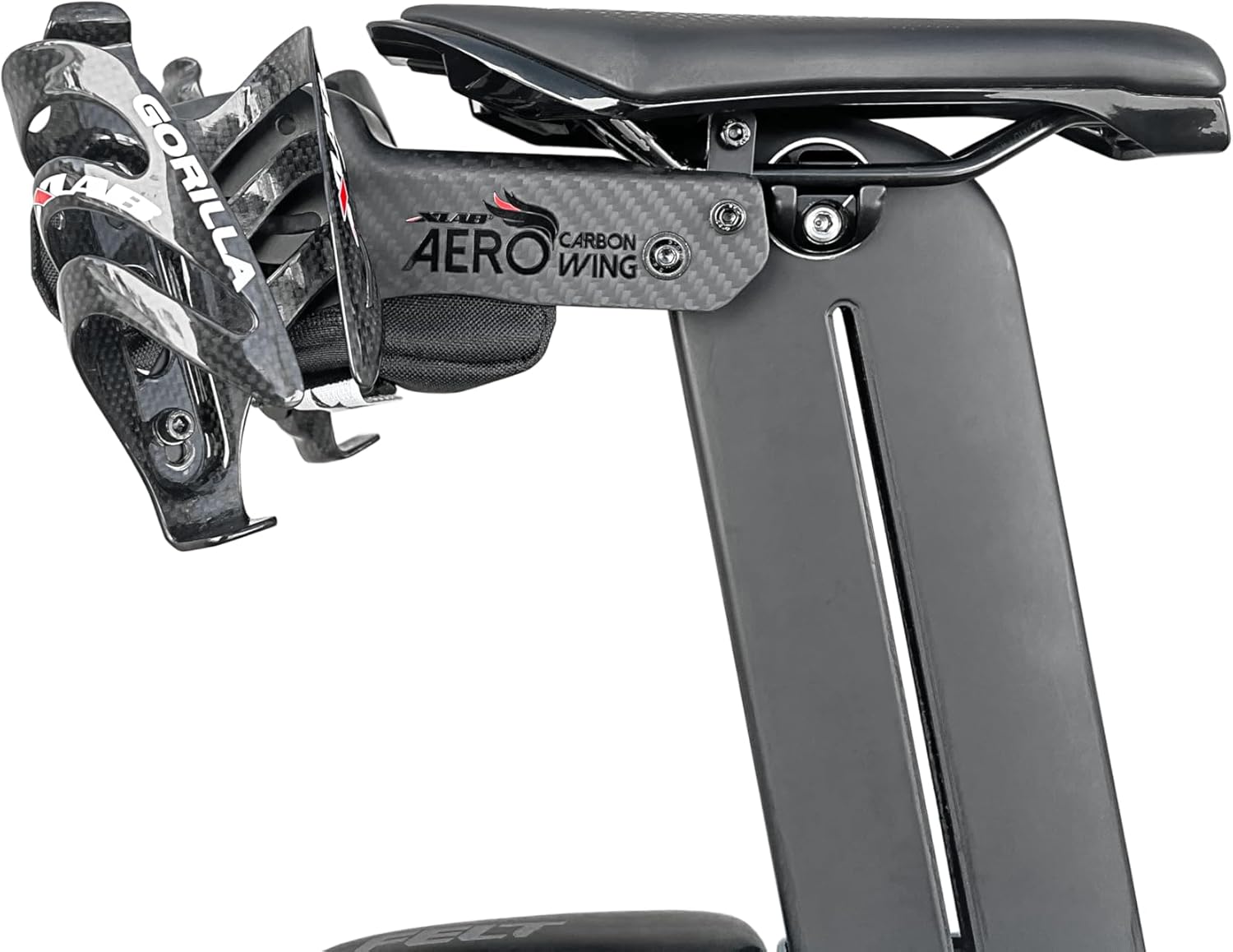 Amazon.com: XLAB AERO Carbon Wing System Gorilla Rear Hydration with HIGH Grip Cages for ...