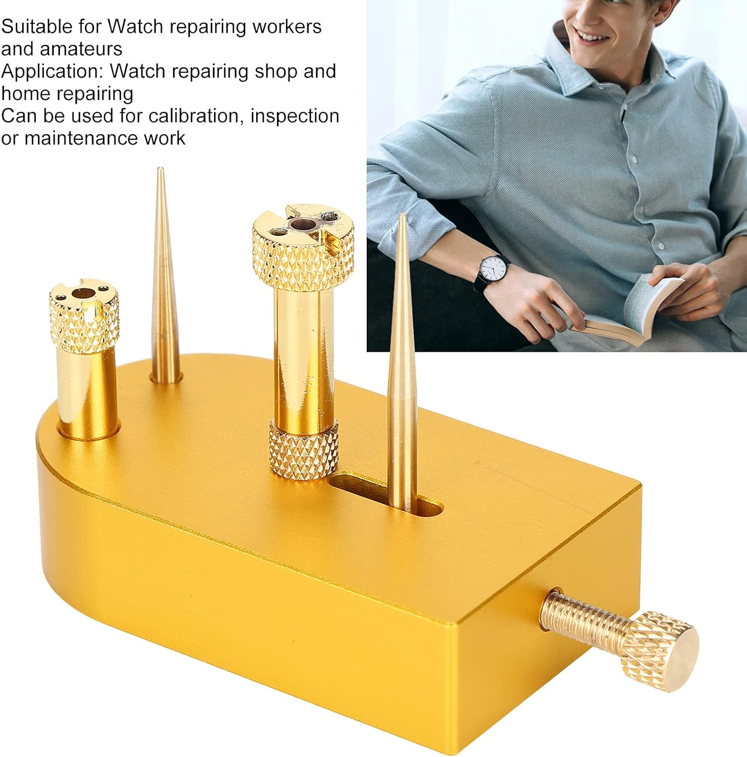 Watch Movement Balance Wheel Stand, Hairspring Support Professional ...