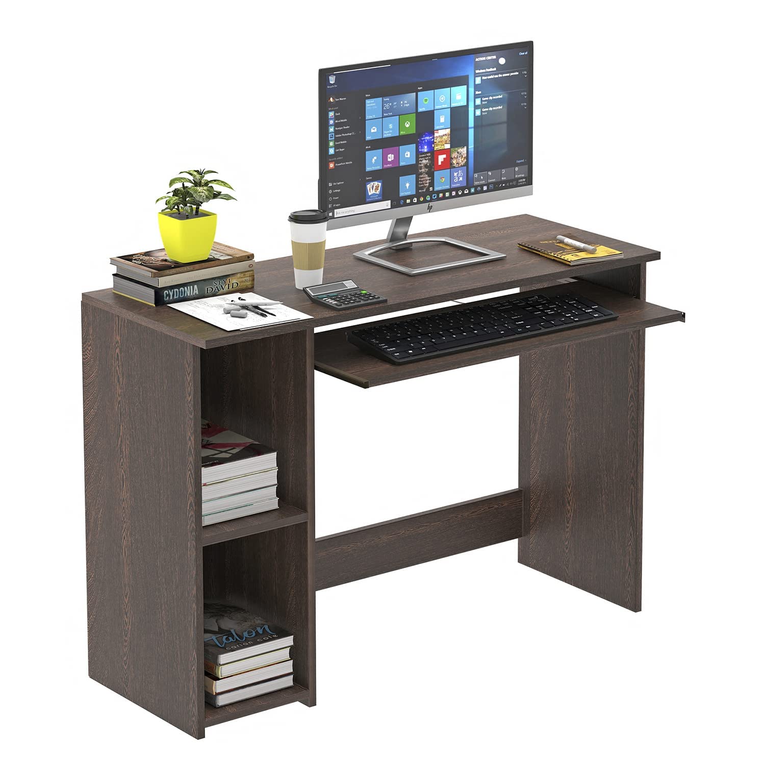 MAHIMART AND HANDICRAFTS Engineered Wood Study & Computer Table with 2 ...