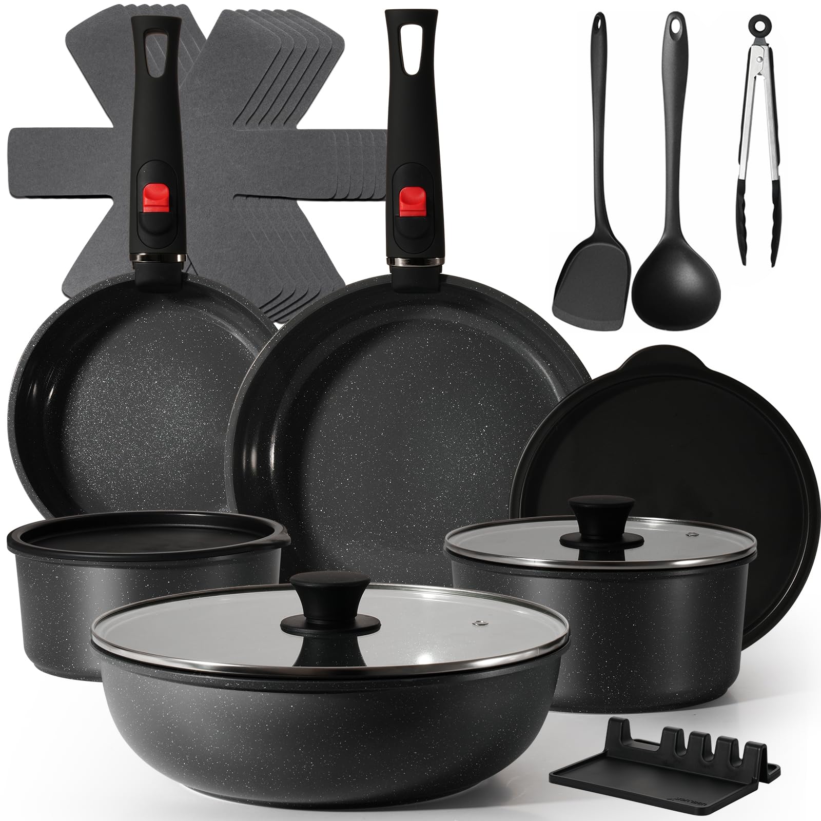 7 Best Non Stick Camping Cookware | Stack 70% Tighter Storage