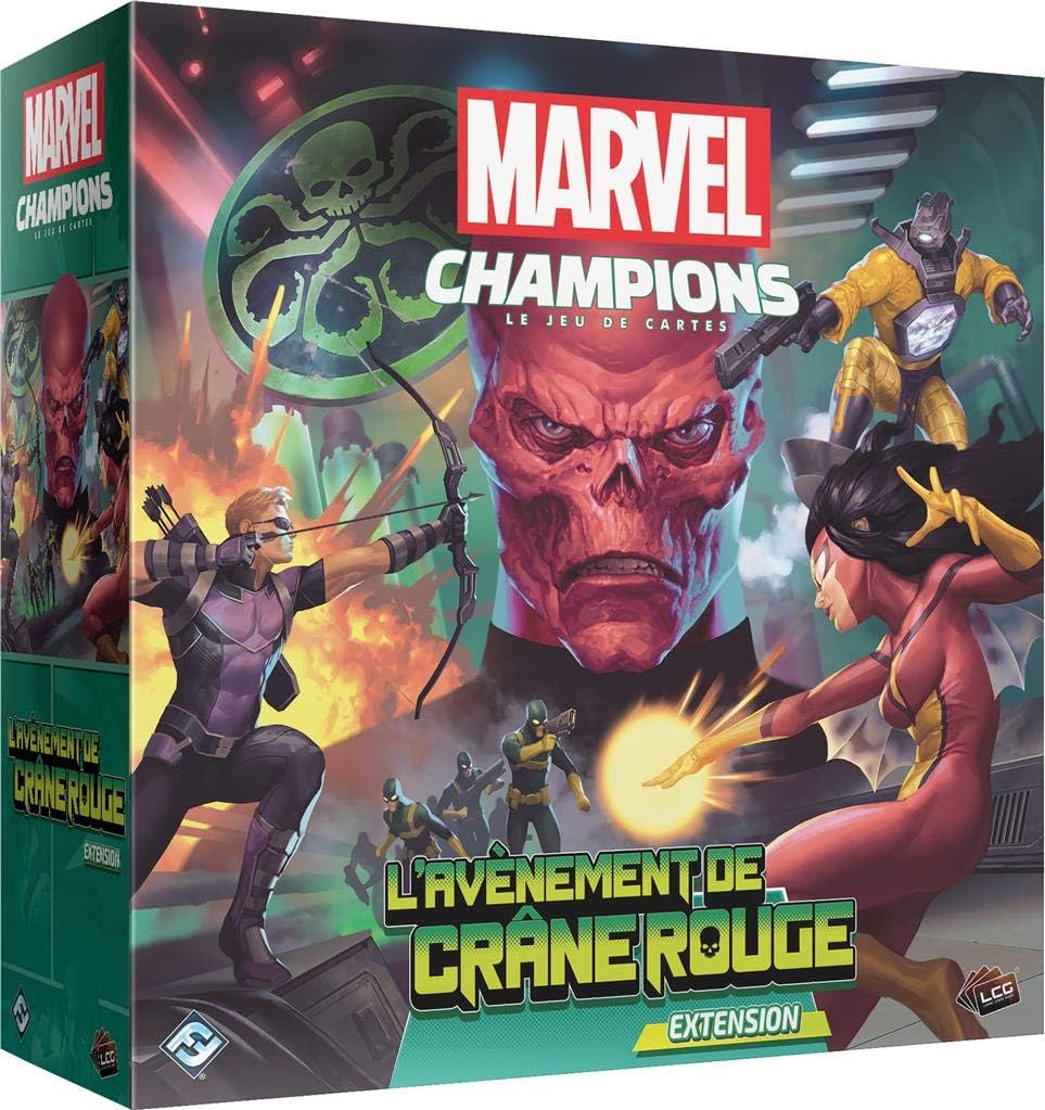 Asmodée Marvel Champions: L'Avvento di Cranio Rosso - Versione francese ...