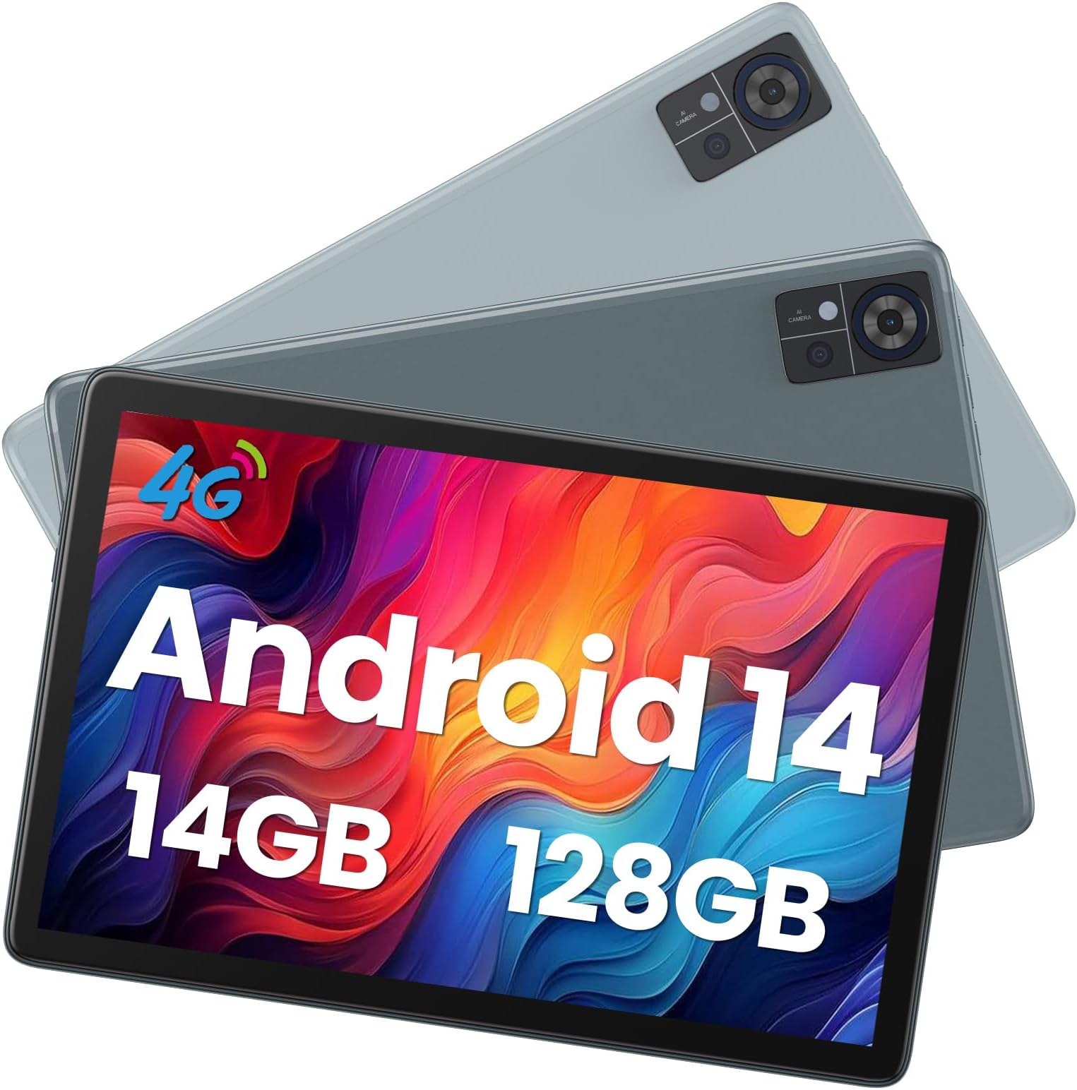 Amazon.com : Qukenk 2025 Latest Android 14 Tablet 4G Cellular, 5G WiFi ...