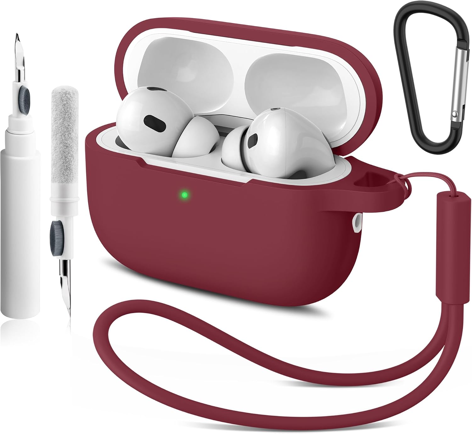 Amazon.com: Wanme for Airpods Pro 2 Case Cover, Silicone Protective ...