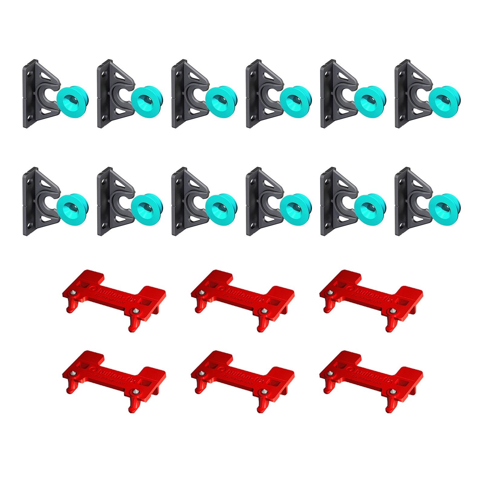 Amazon.com: Button Fix Type 2 Bracket Marker Connecting 90º Degree ...