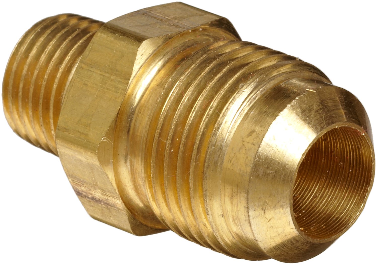 Anderson Metals 54048 0604 Brass Tube Fitting Half Union 3 8 Flare X