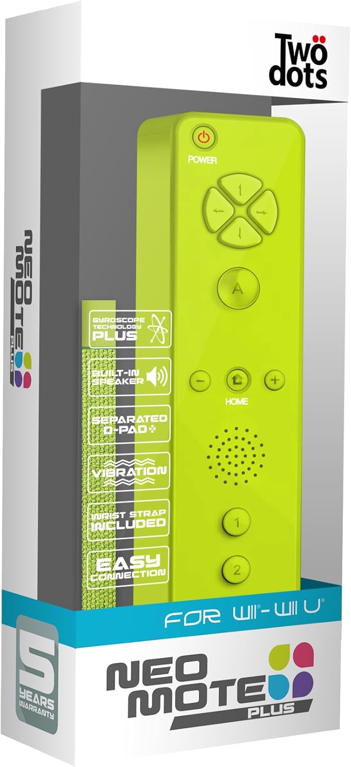 Two Dots - Remote Neo Plus, Color Verde (Nintendo Wii U) : Amazon.es ...