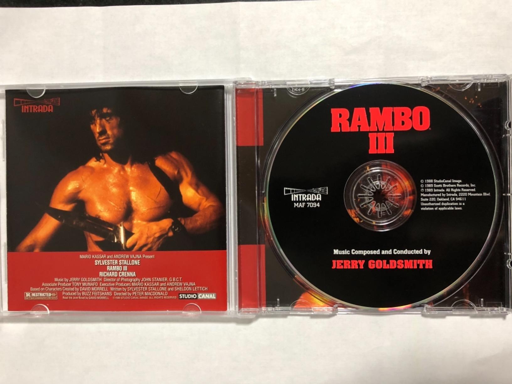 Rambo III : Jerry Goldsmith: Amazon.es: CD y vinilos}