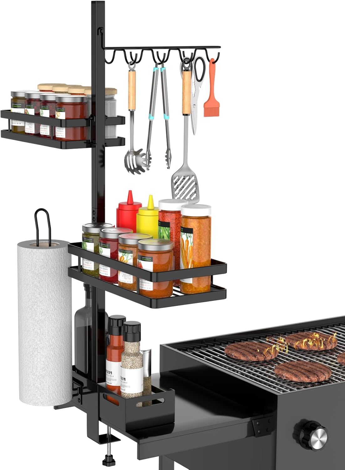 Amazon.com : BORISI Griddle Caddy for Blackstone Griddle Accessories ...