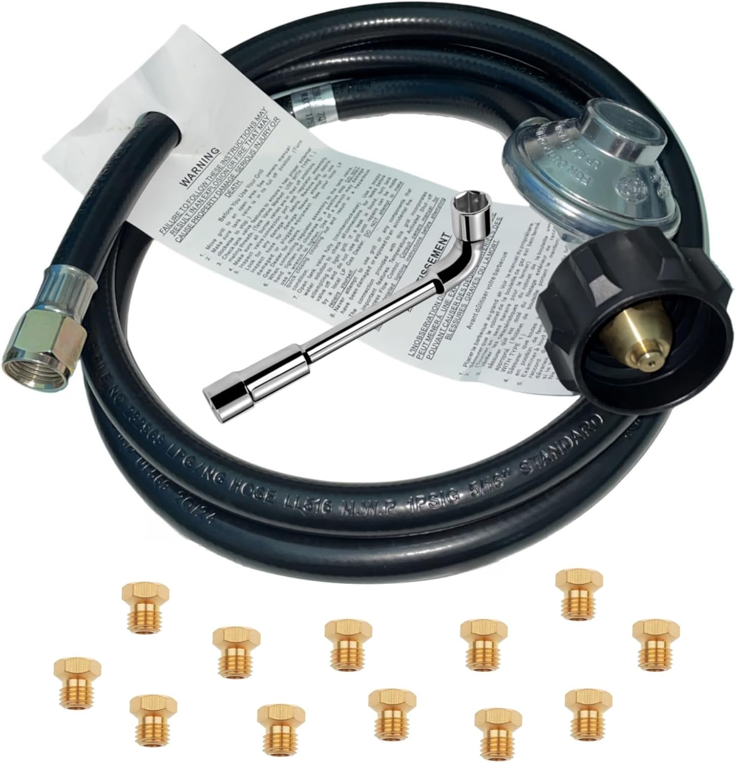 Amazon.com : Upgraded 23080901 Natural Gas to Propane Conversion Kit ...