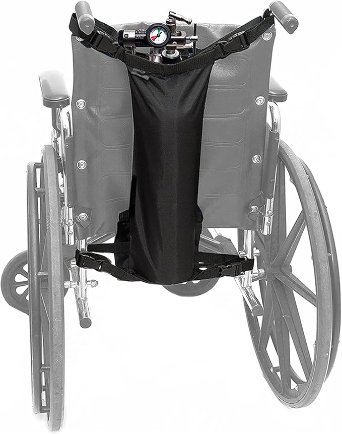 Amazon.com: Oxygen Tank Holder for Wheelchair Accessories Organizer ...